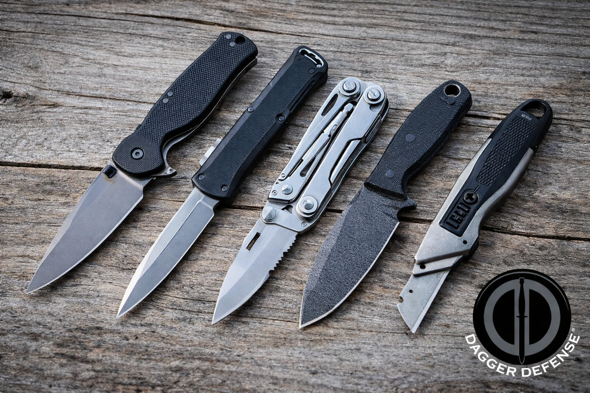 The 5 Best Types of Knives to Carry for EDC (Everyday Carry) – Dagger ...
