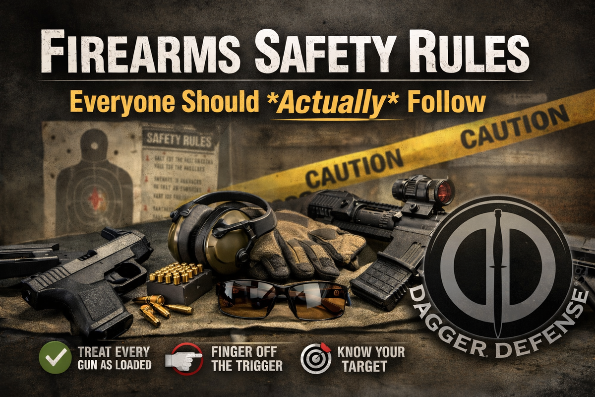 Firearms Safety Rules Everyone Should Actually Follow – Dagger Defense